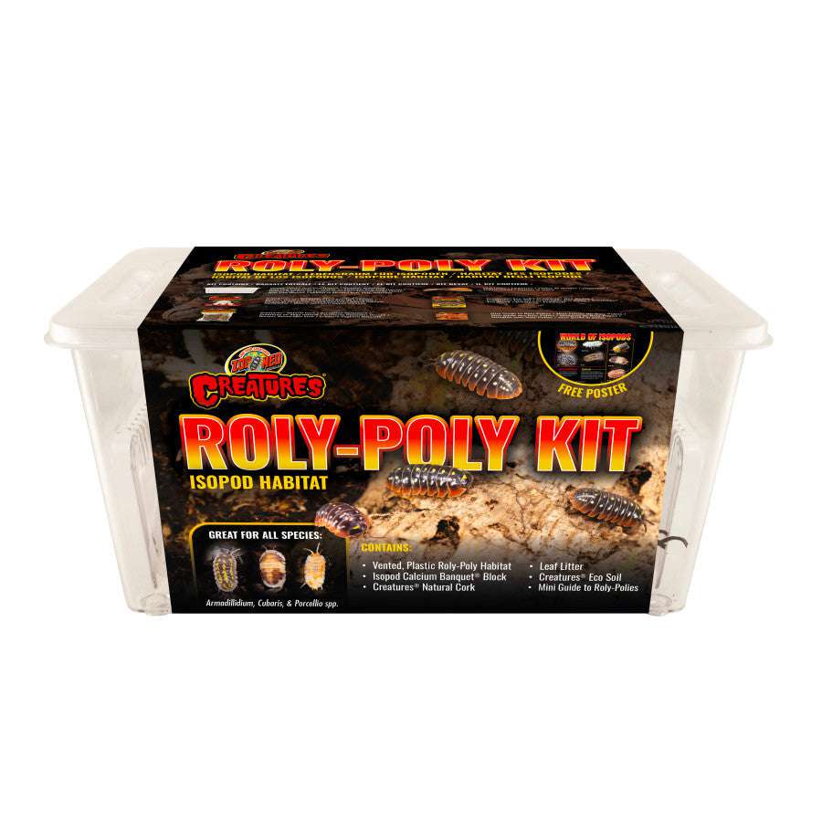 Zoo Med Creatures Roly Poly Isopod Habitat Kit – Reptile Deli Inc.