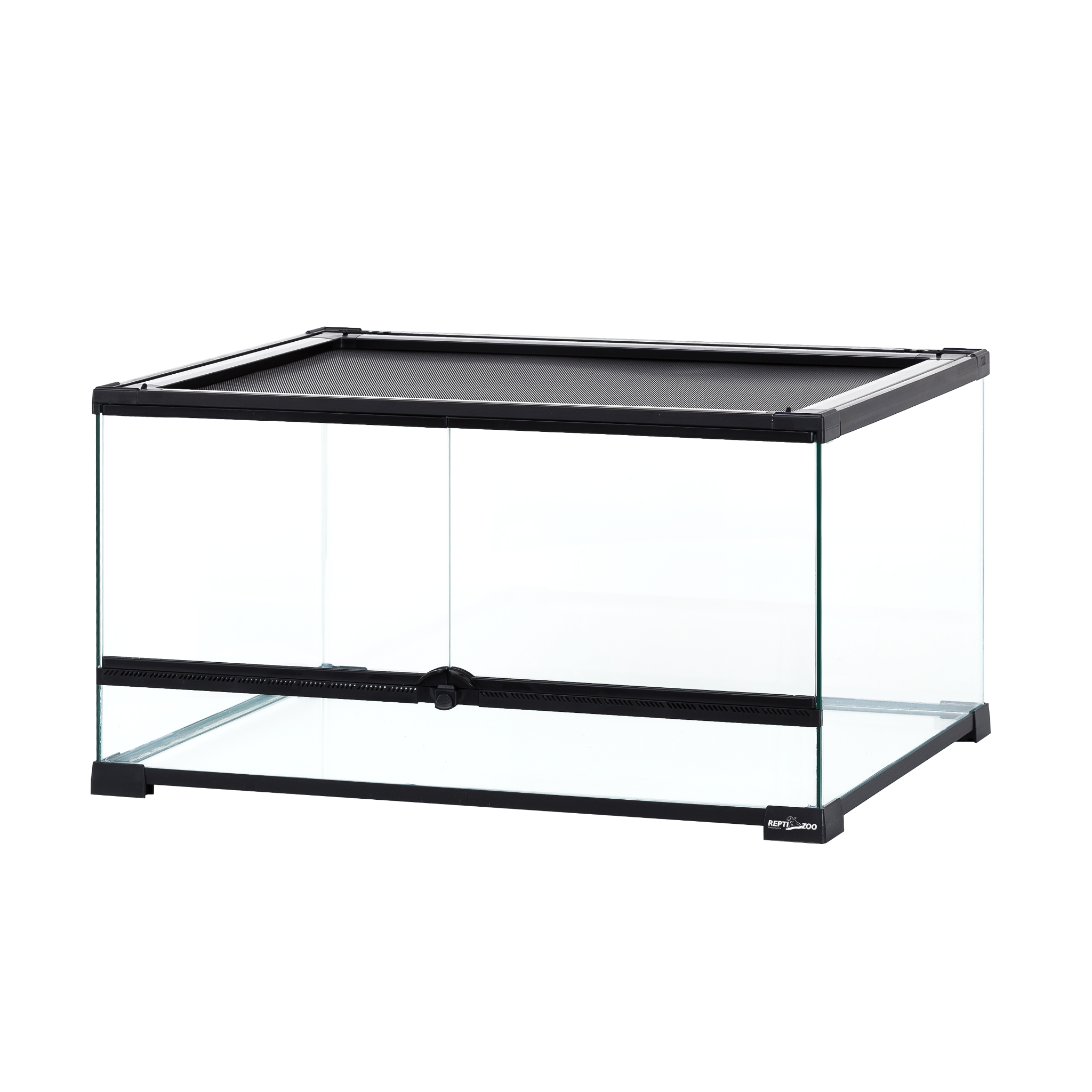 REPTIZOO - Reptile Glass Terrarium - Double Hinge Door - 24” x 18” x 12 ...